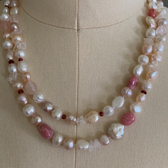 Honora | Jewelry | Honora Pearl Necklace Individually Knotted 4 Strand ...